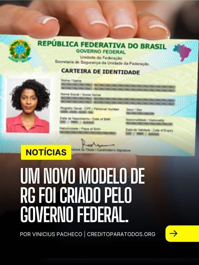 Novo modelo de RG. Veja se você vai precisar tirar a Carteira de ...